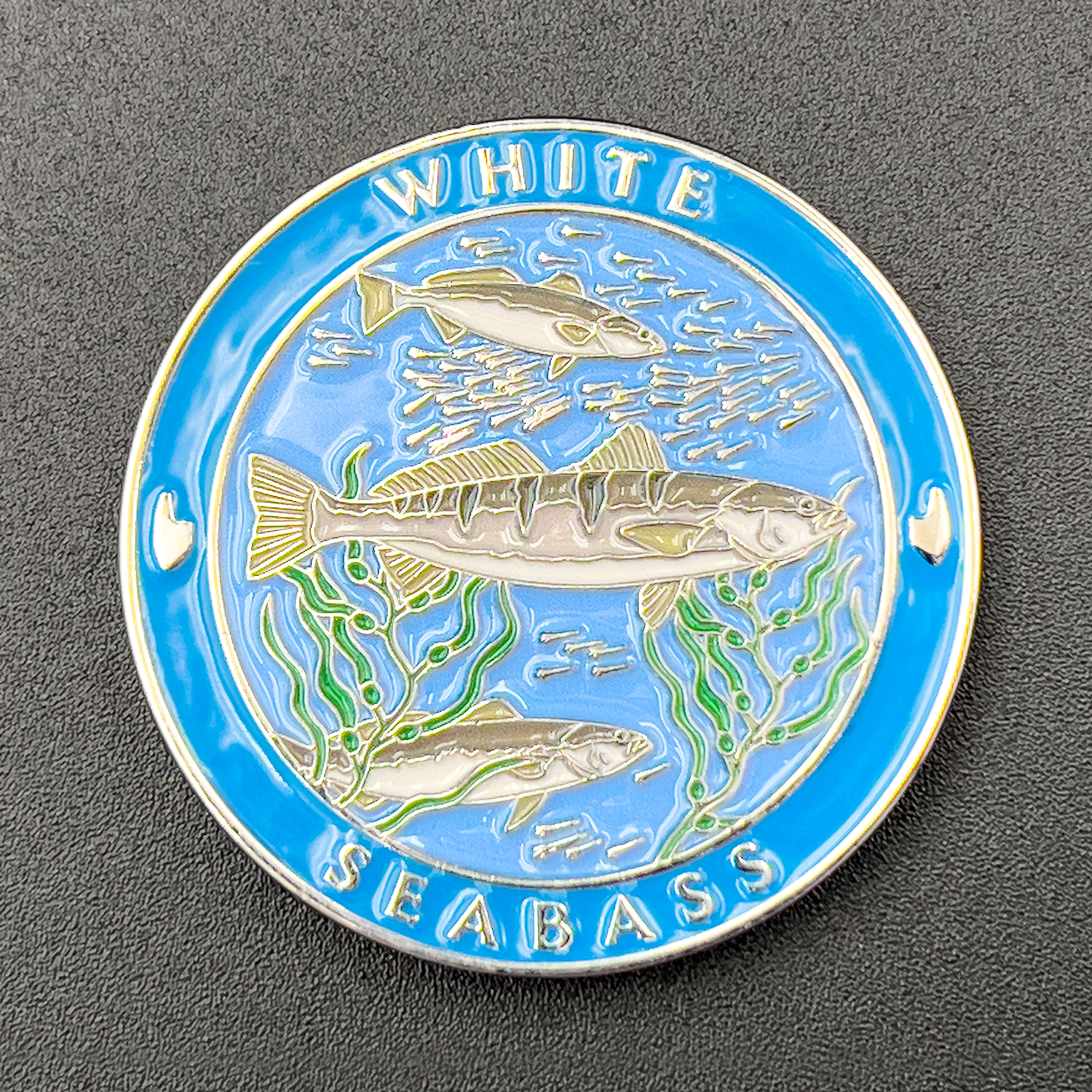 White Seabass Coin – FishingCoins.com